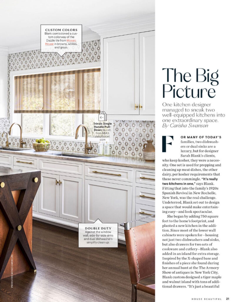 The Big Picture - Sarah Blank Design Studio